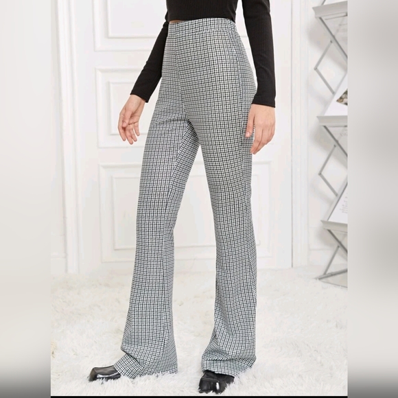 SHEIN | Bottoms | Shein Girls Herringbone Pattern Pants | Poshmark